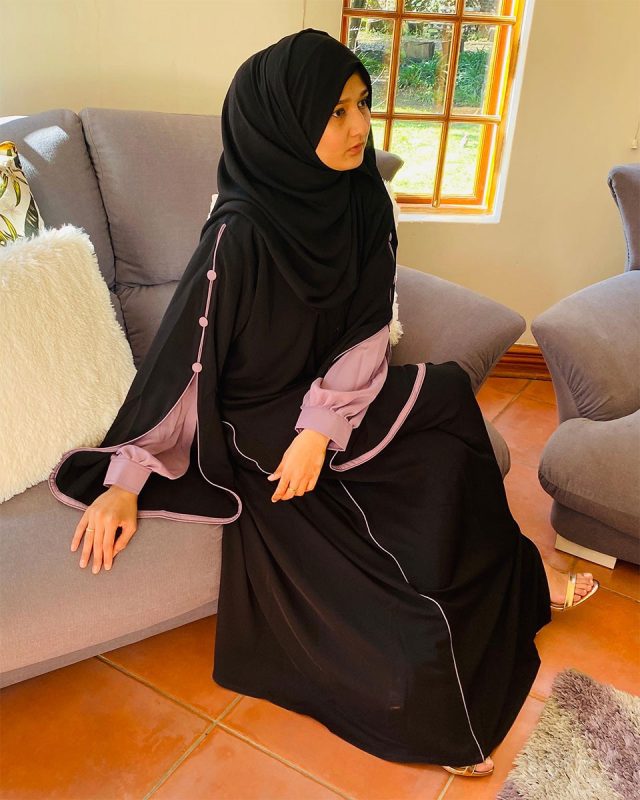 Dual Sleeve | Black Rose Abayas